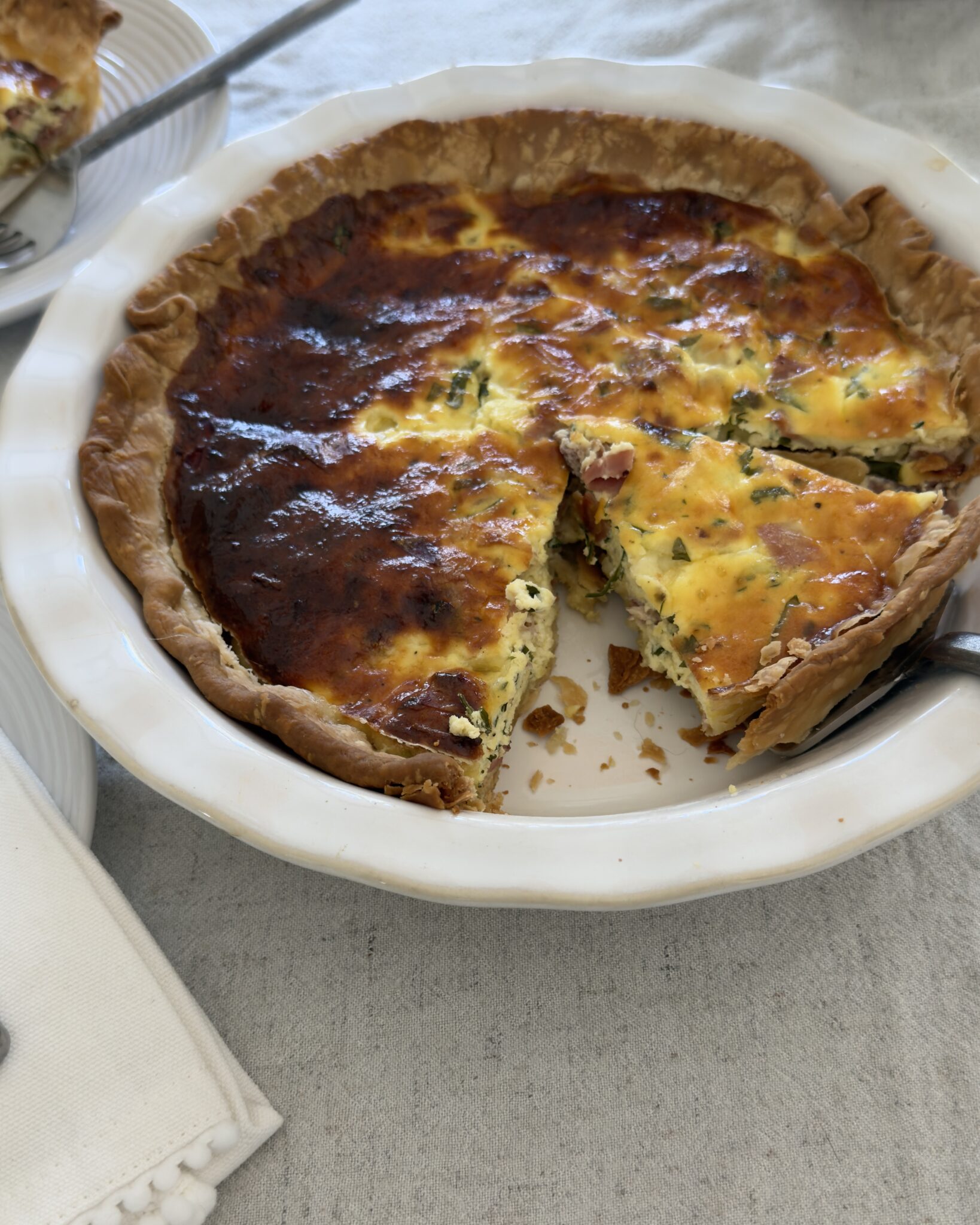 Italian Easter Pie (Pizza Rustica) - Italy In Your Kitchen